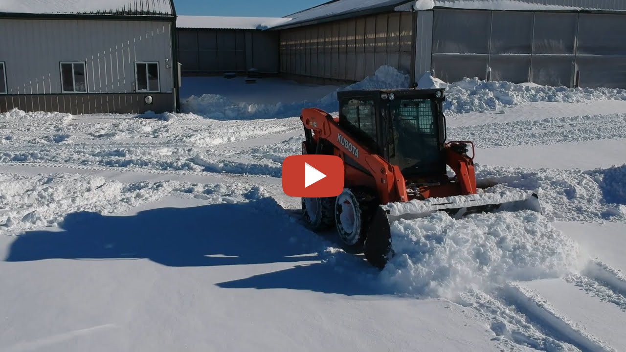 Snow Storm on the Farm - The first decent snow we've had in a couple ...