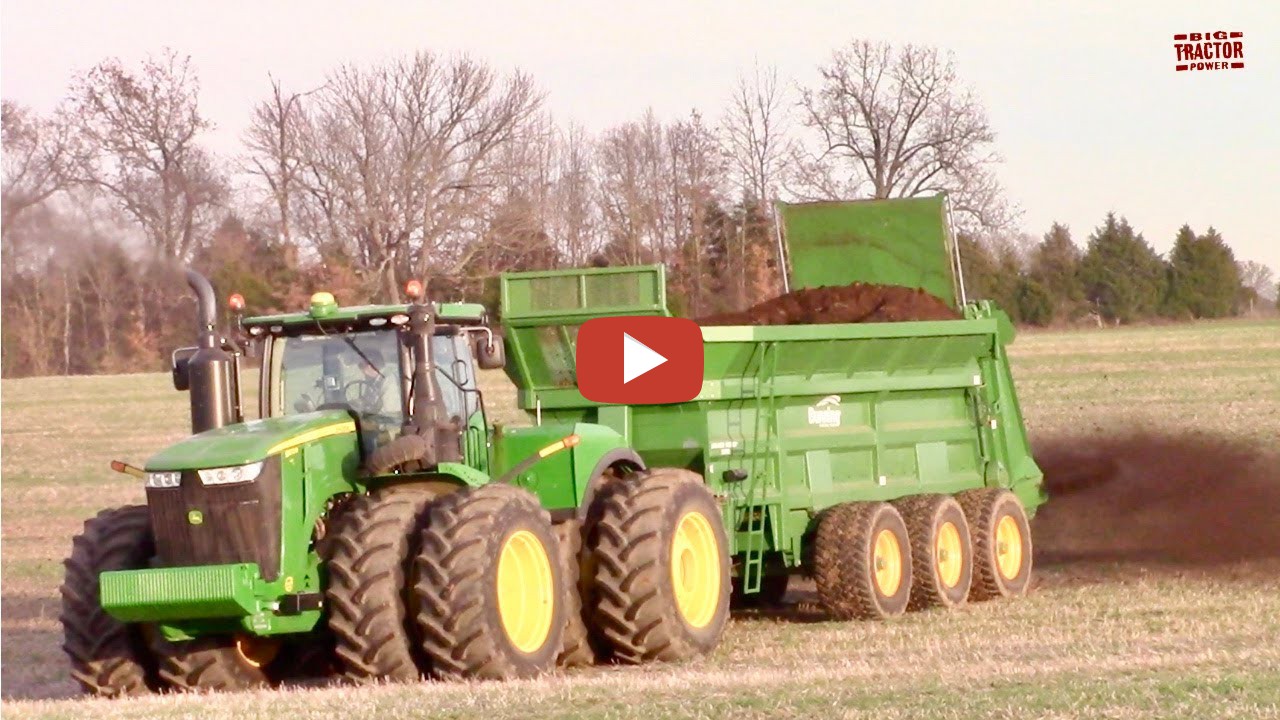 Big Tractor Power is out in the field with 570 hp JOHN DEERE 9570R ...