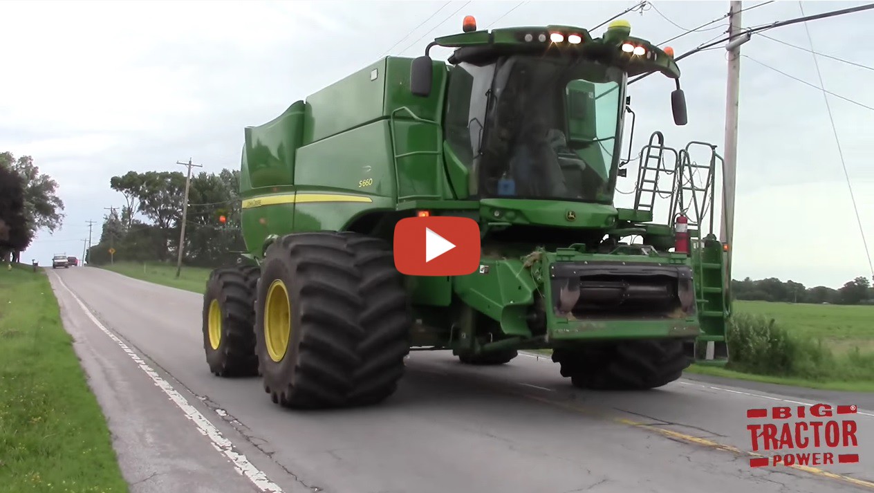 bigtractorpower -- Monster Firestone 1250/50R32 Tires on a John Deere ...