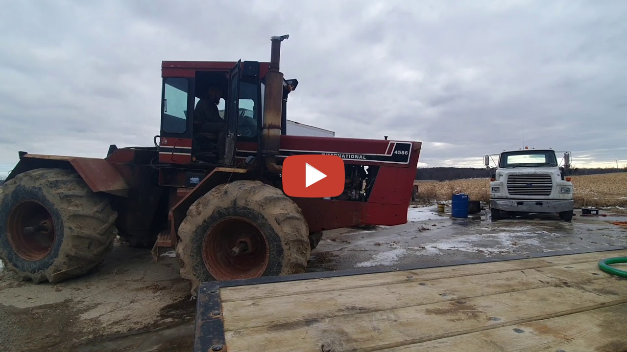 Cold start International 4586.. We love the sound!! -- TheFarmer 256