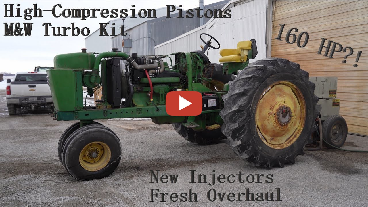 John Deere 4230 M&W Turbo Build - Dyno Day!The day a lot of you guys ...