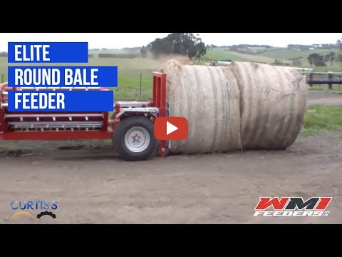 The Elite is a round bale feeder capable of carrying up to two bales at ...