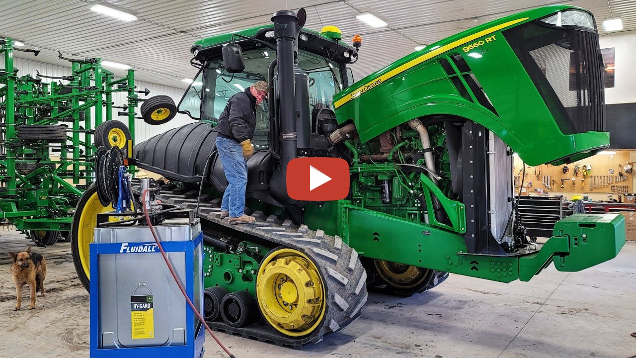 Millennial Farmer -- Always got to be testing new stuff. Taking seed ...