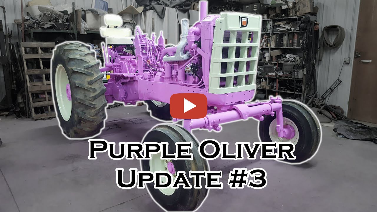 Purple Oliver 1850 Update - More progress on the purple Oliver 1850 ...