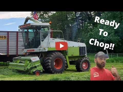 It Does Chop!! - Join along as I get the Claas 695 chopper ready for ...