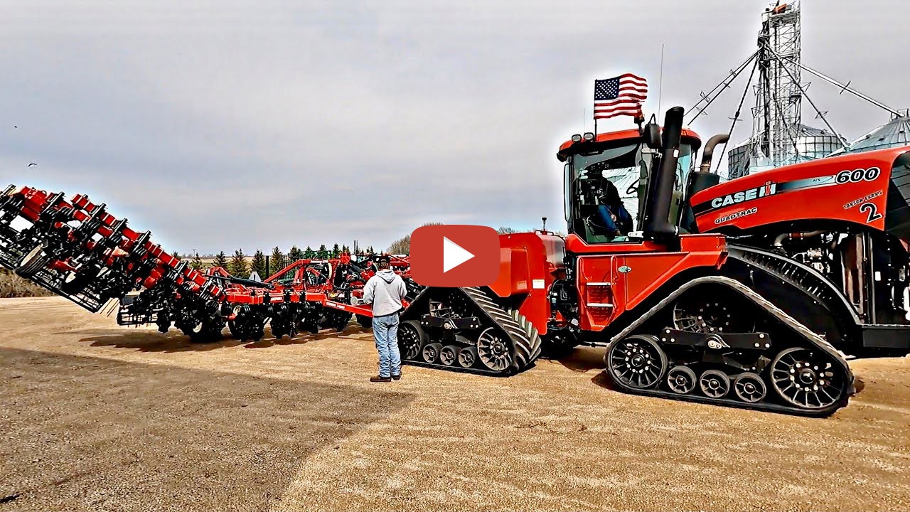 New Salford Shows Up On Yard with a Case ih 600 ........... Larson Farms