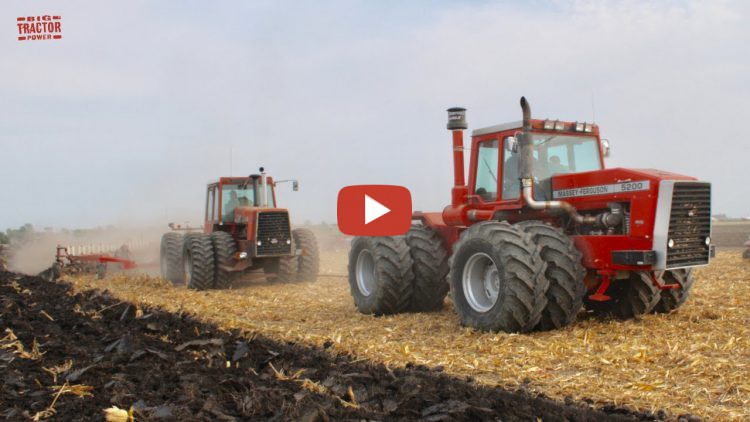 bigtractorpower -- 710 HP Massey Tractor Team Pulls a 20 Bottom Plow ...