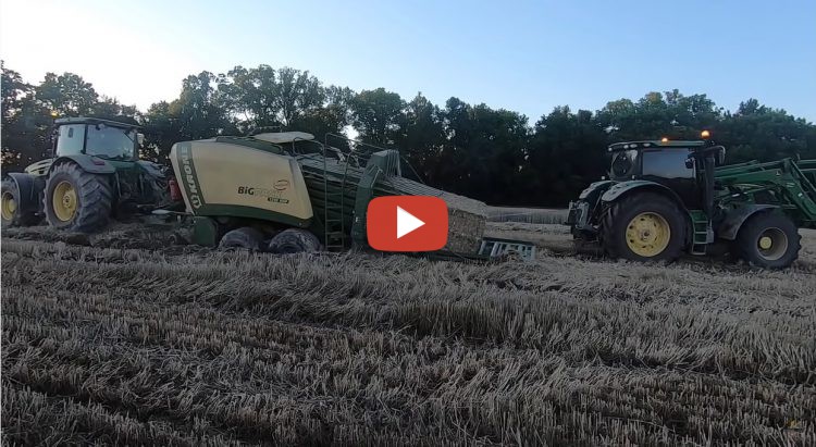 North Carolina Mud - Just a boat load of mud. Krone baler stuck ...