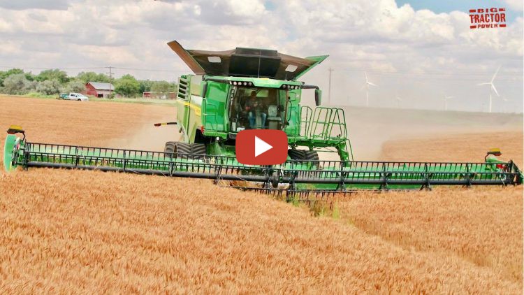 bigtractorpower -- JOHN DEERE X9 Combine. Talking with my friend Matt ...