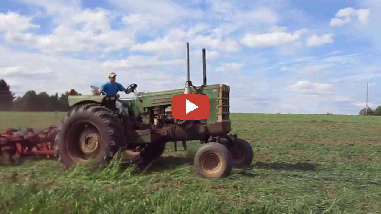 Sound Video.......6v 53 Detroit Diesel Oliver 1850 pulling Case F21 ...