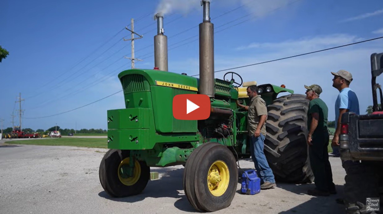 Plow Testing with Three John Deere Repowers and an 1150 Versatile This ...