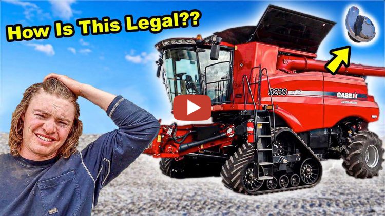 Cole The Corn.........We Put A Giant 200mm Turbo On A Combine (1900HP ...
