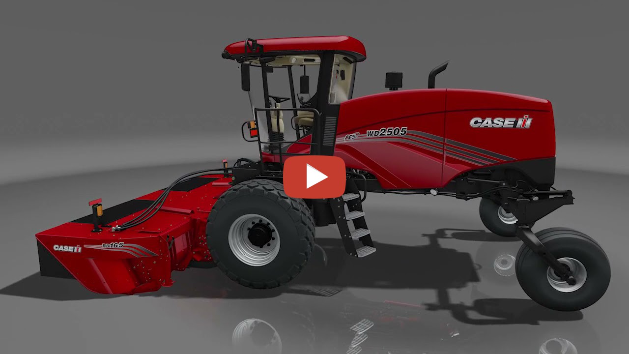 Introducing the New WD5 Series Windrowers - The new Case IH WD5 series ...