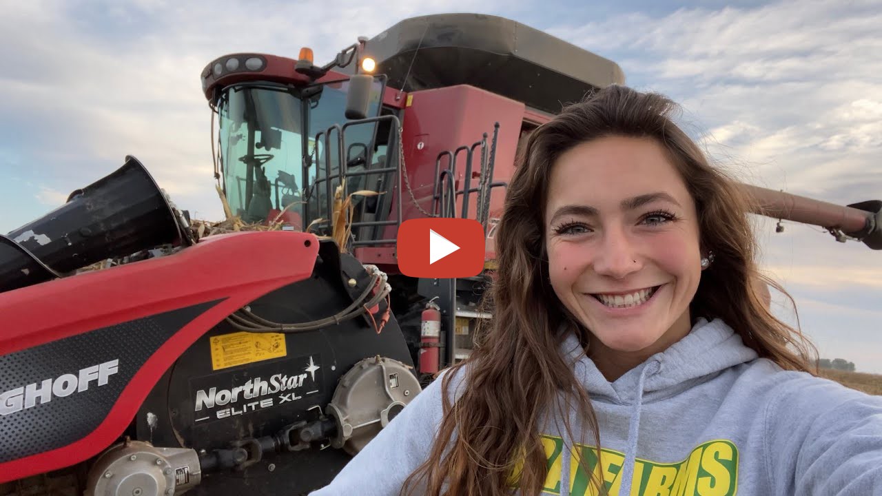 Laura Farms -- We are harvesting corn now...It really takes a village ...
