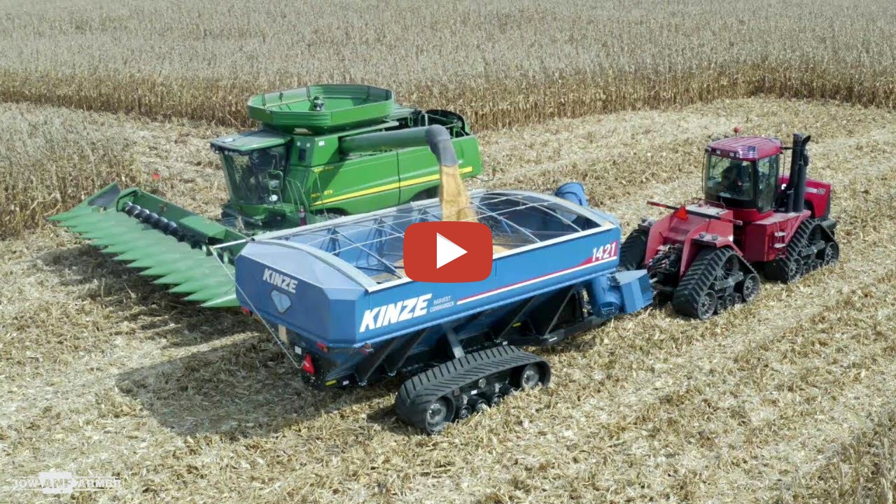 LONG ROWS, CORN FLOWS - Harvest 2021 continues with some cool drone ...