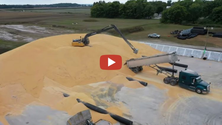 Making a 900,000 Bushel Corn Pile, Enlist vs. Liberty Soybeans and ...