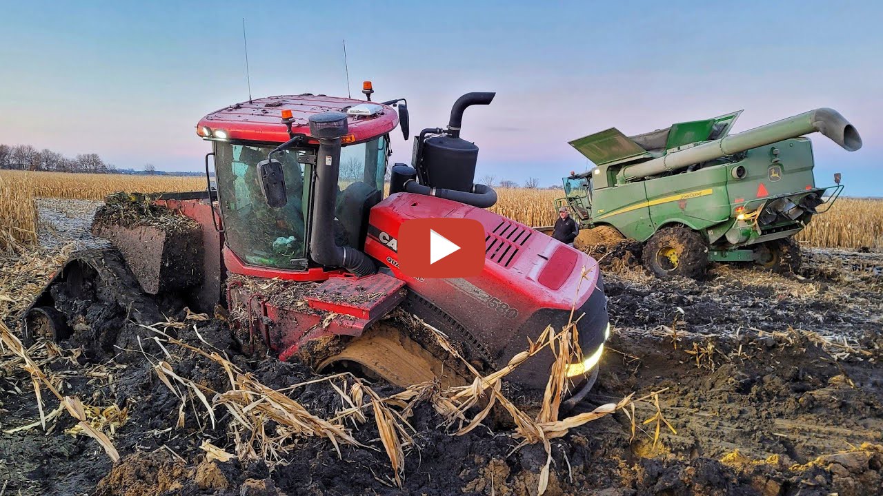 Millennial Farmer -- Extreme Heavy Farm Equipment Recovery-Master Pipe Layer Randy and the ...