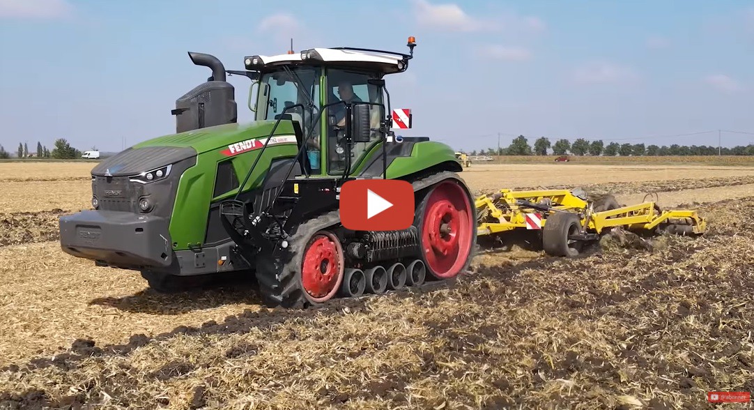 The FIRST Fendt 1162MT in FRANCE! 620 HORSEPOWERS - Tillaging - MR ...