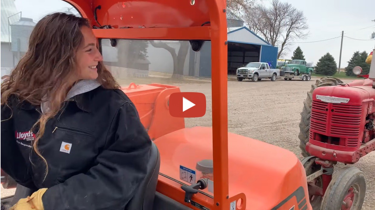 Laura Farms - Cold Starting Old Tractors - Alright, so we didn't ...