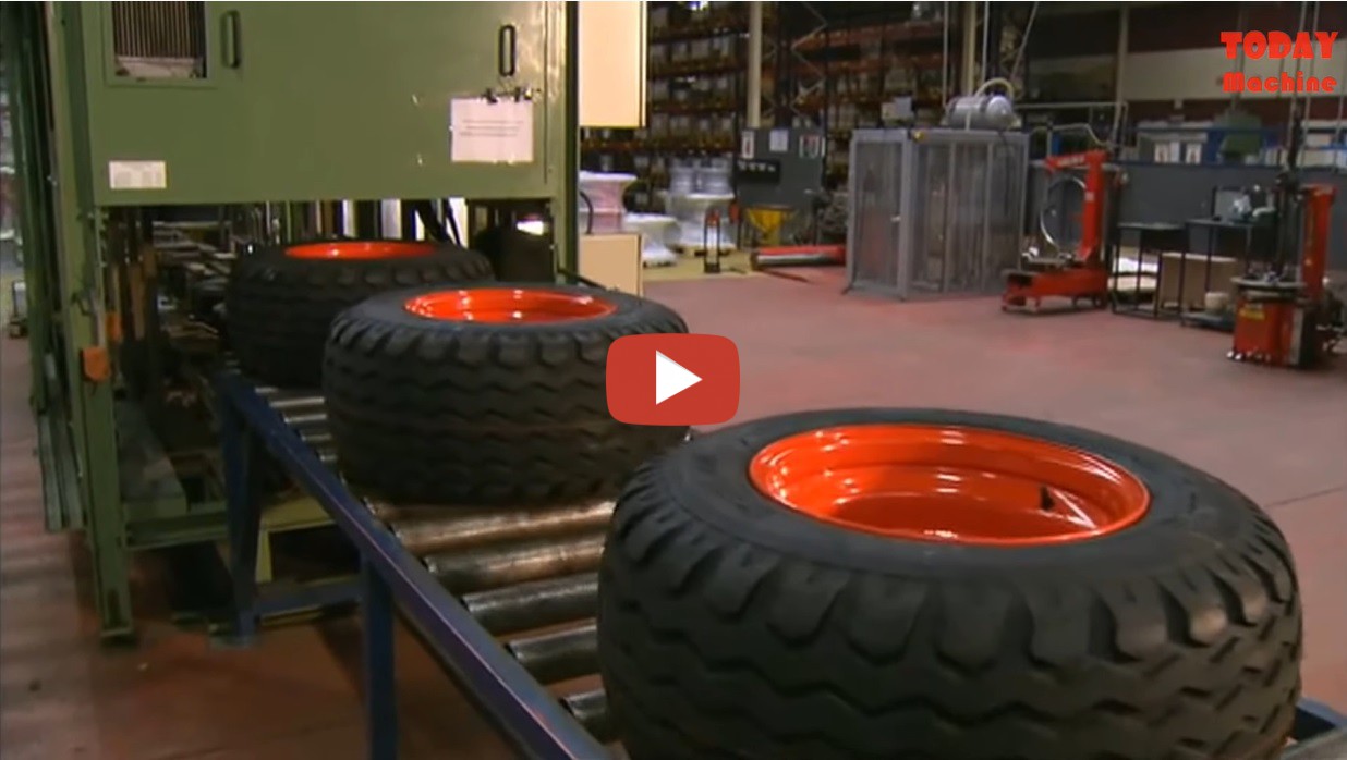 How to make wheels in a modern factory......... TodayMachine