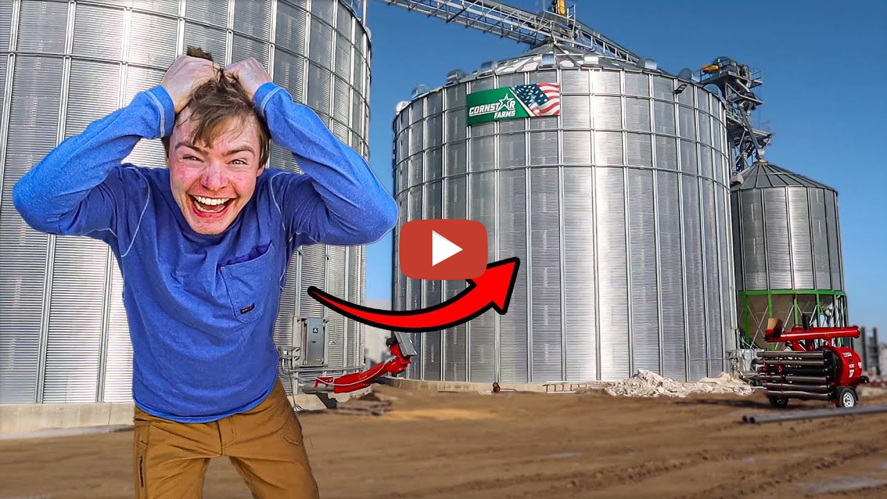 Cole The Corn... The Bins Are Plugged -- Frozen ground but it had to be ...