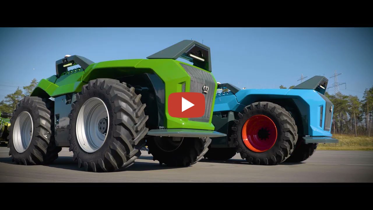 Autonomous work in the field - The new combined powers from Krone ...