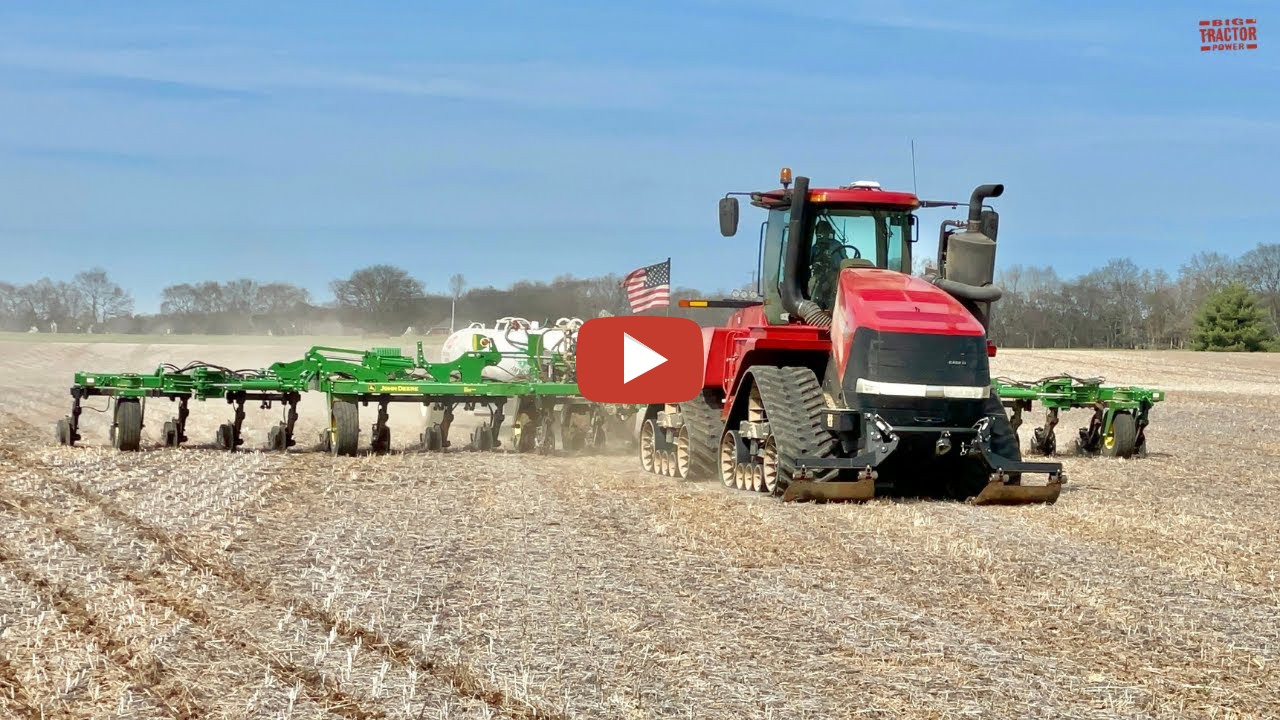 bigtractorpower -2022- A 620 hp CASE IH 620 Quadtrac Tractor and 60ft JOHN DEERE 2510H High ...
