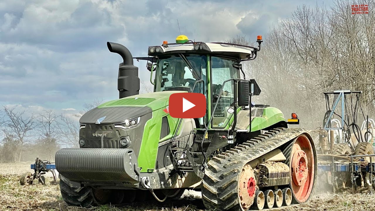 bigtractorpower 2022 -- A brand new 673 hp FENDT 1167 Vario MT Tractor and 60ft Blu-Jet AT6020 ...