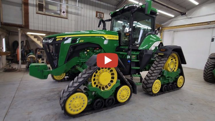 Border View Farms - A new horse for me!! - A brand new john Deere 8RX ...