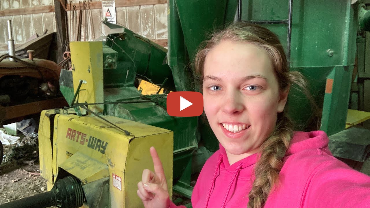 Iowa Country Girl.-- One Step Forward?? Dad got the grinder fixed this ...