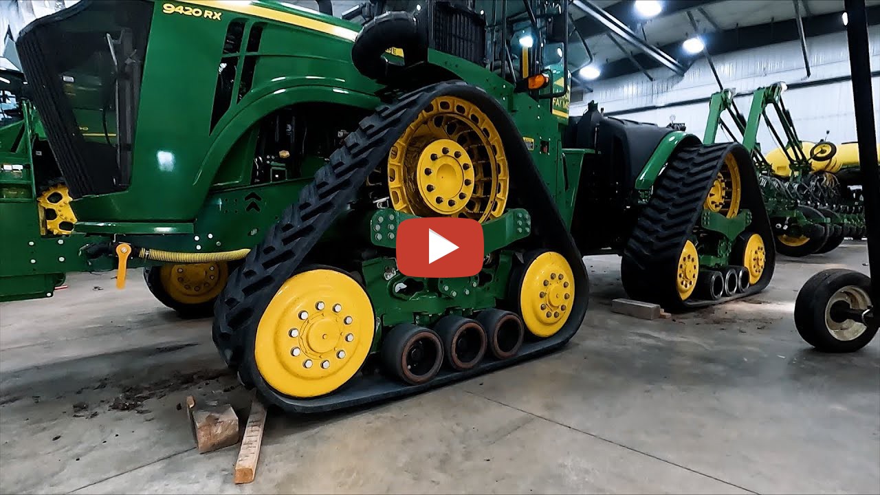 Larson Farms -- Replacing $7500 Of Boggie Wheels On The John Deere 9RX ...