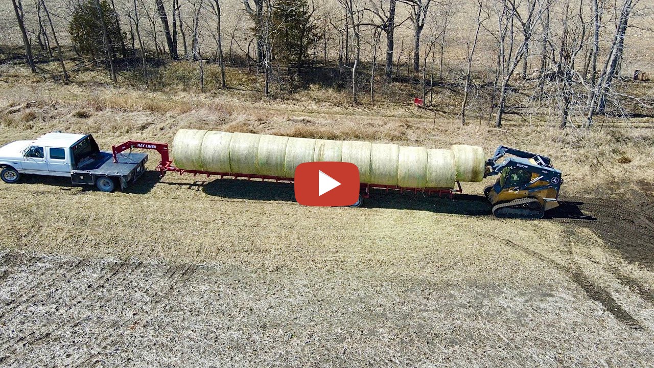 We hauled some bales this week and it was a little muddy. It took some ...