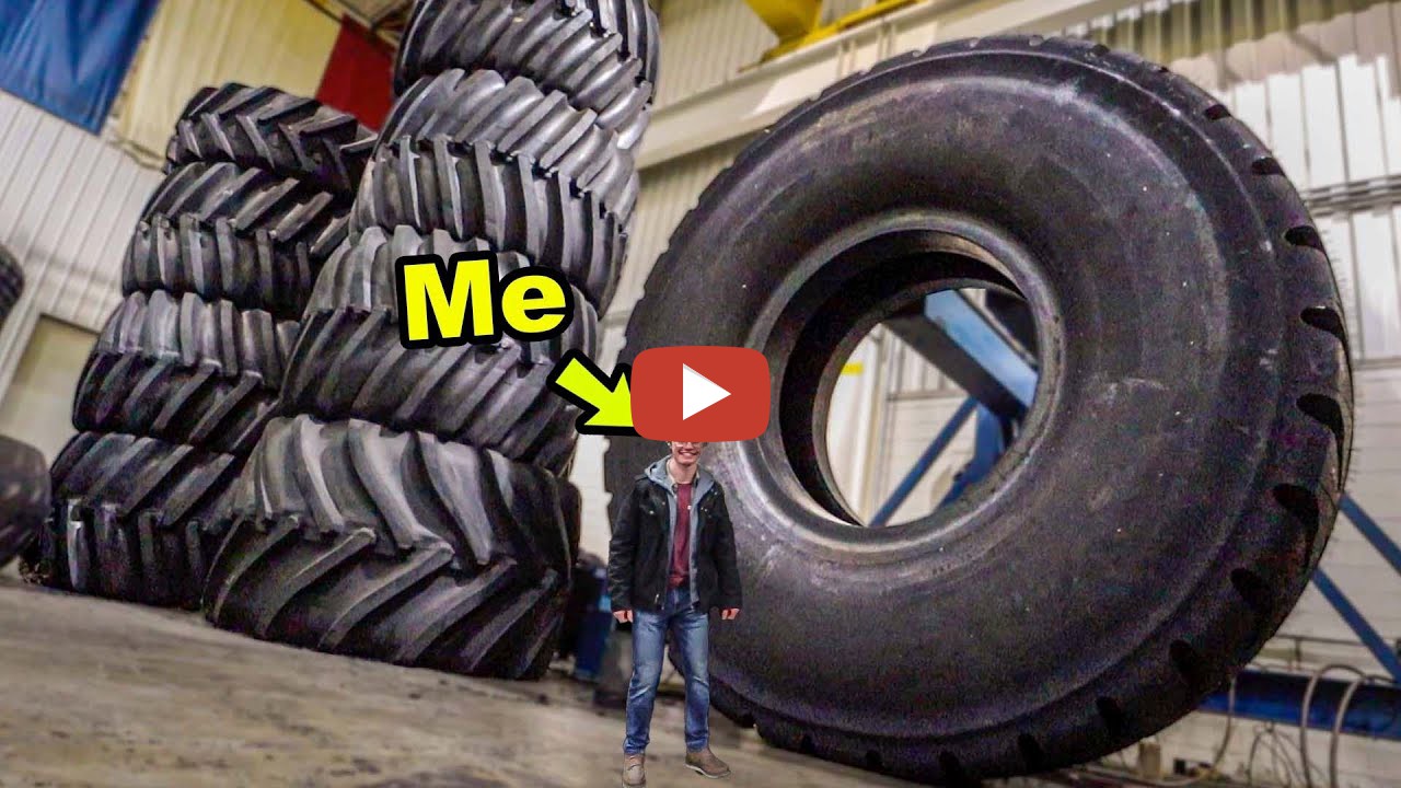 Cole The Cornst... -How They Make The Largest Tires In The World - The ...