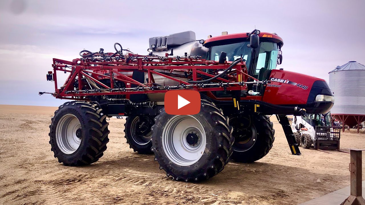 Fast Ag Montana -- Bigger tires.......The bigger tank on the sprayer ...