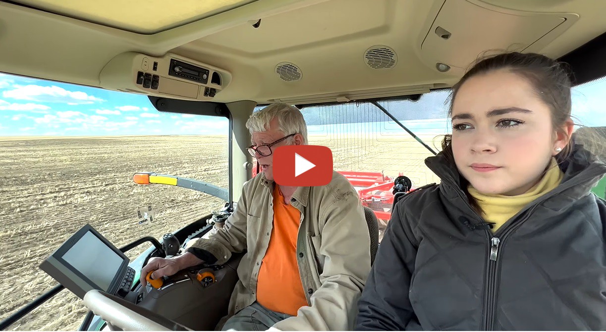 Kate's Ag - Farm to Fashion -- Rolling Rocks for Chickpea Seeding! 2022 ...