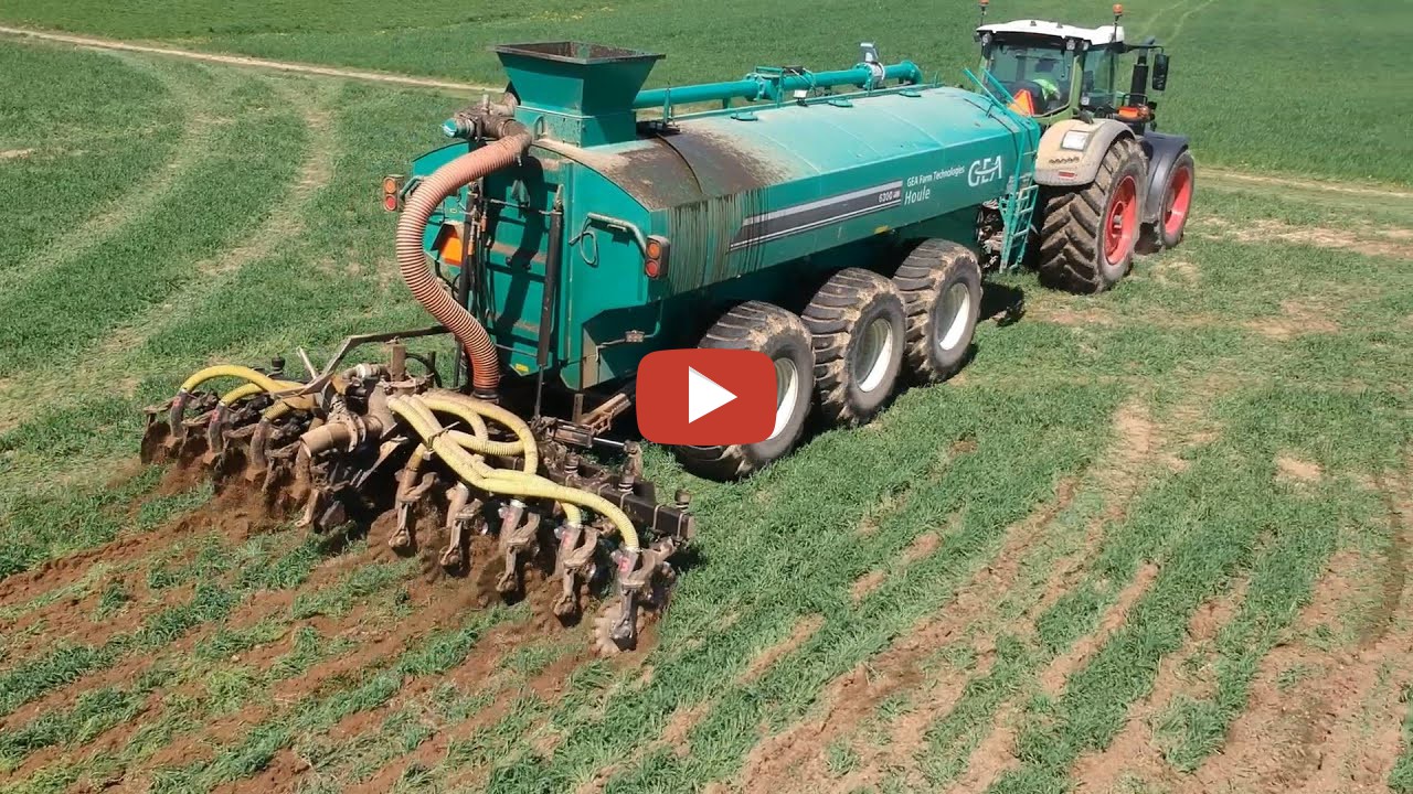 Spring 2022 - Injecting Cow Manure with a Fendt and GEA Manure tank ...