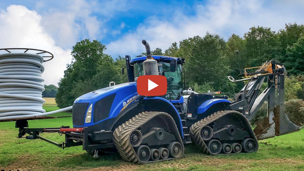 Spring 2022 -We will watch a New Holland T9.700 SmartTrax with a Crary ...