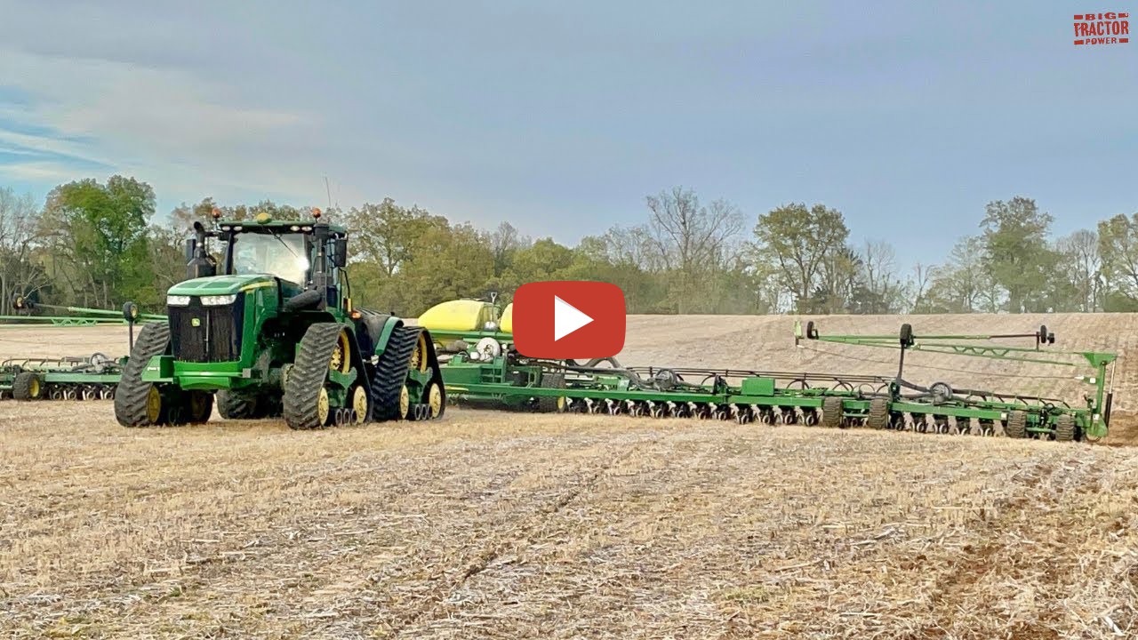 bigtractorpower 2022 - A 90ft wide 54 Row 20 inch spaced JOHN DEERE DB90 Corn Planter operated ...