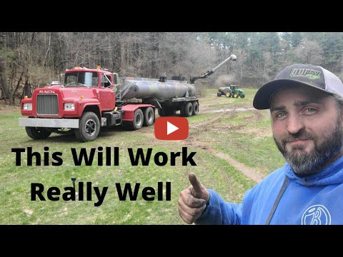 Farming with Duffy AG - This Will Work After All- Manure Transferring ...
