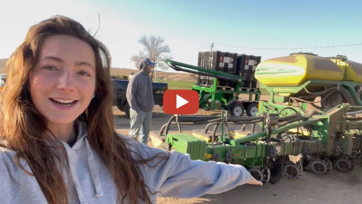Laura Farms -- It’s Remote Controlled?! Planting 2022 - My birthday is ...