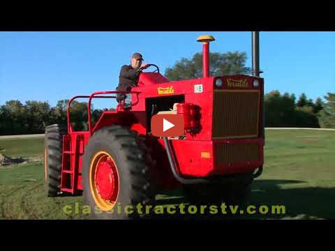 The FIRST Mass Produced Four-Wheel-Drive Tractor! Diesel Cummins ...