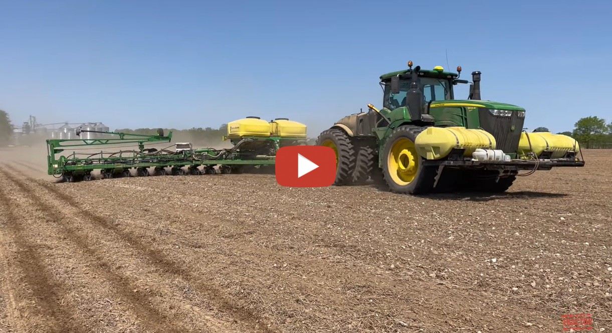 bigtractorpower -- New JOHN DEERE 24 Row Corn Planter - In the field with a 2022 JOHN DEERE ...