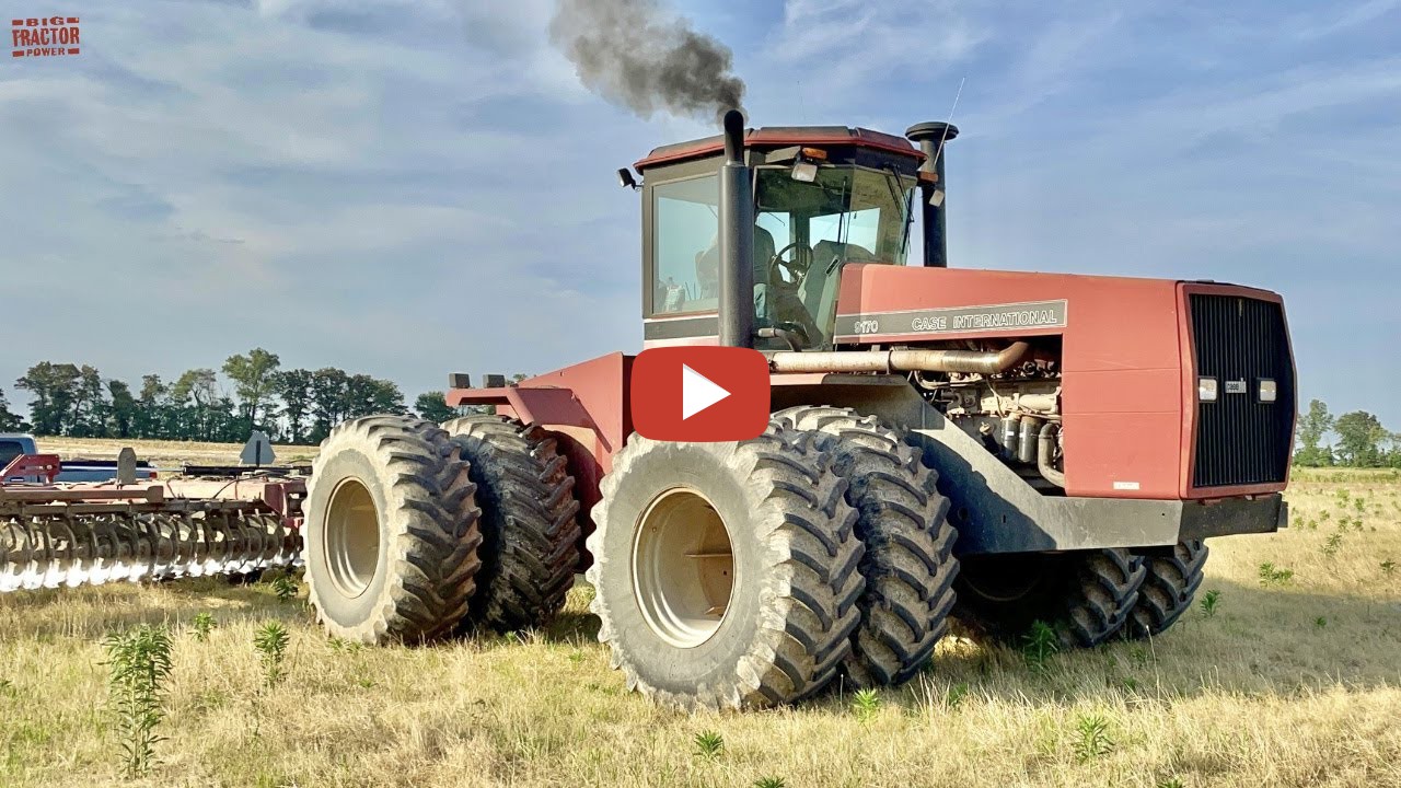 bigtractorpower 2022 -- A 335 hp CASE IH 9170 Tractor working with a ...