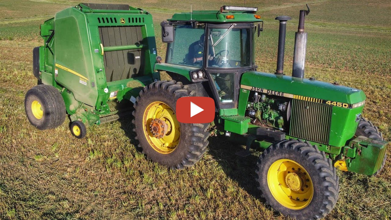 iowadairyboys -- Baling 1st crop with the John Deere 560m and John ...