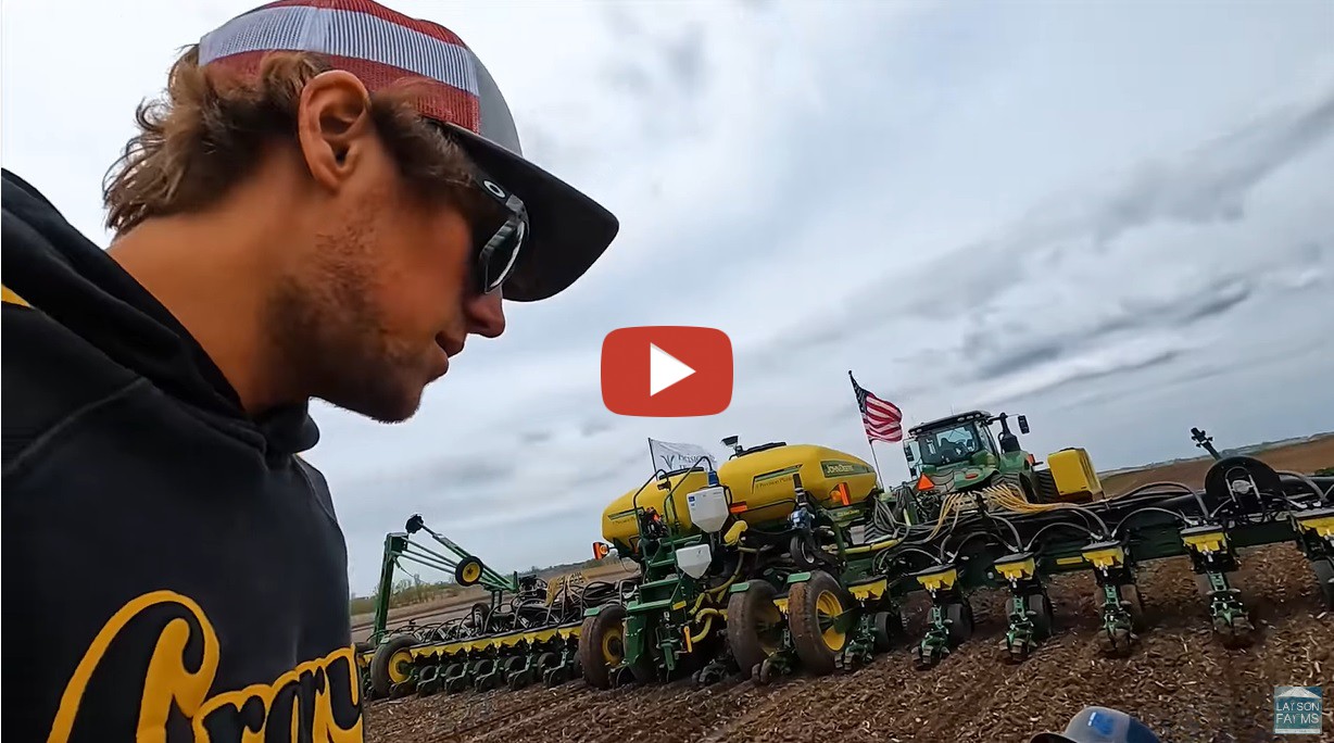 Larson Farms - We’re Farming!! First Day Of Planting 2022! With John ...