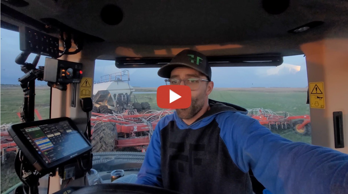 Mike Mitchell -- Seeding directly into the grass with the Fendt MT ...