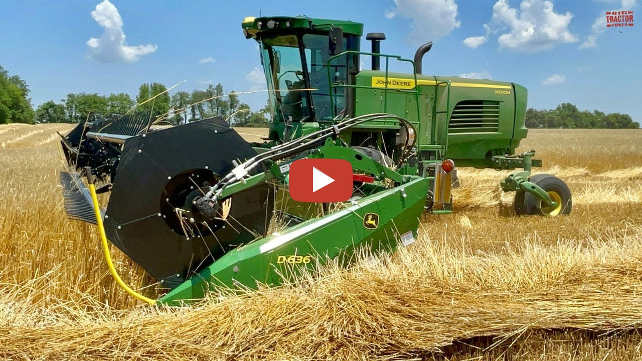 bigtractorpower 2022 is out in the field with a brand new class 200 hp JOHN DEERE W200M ...