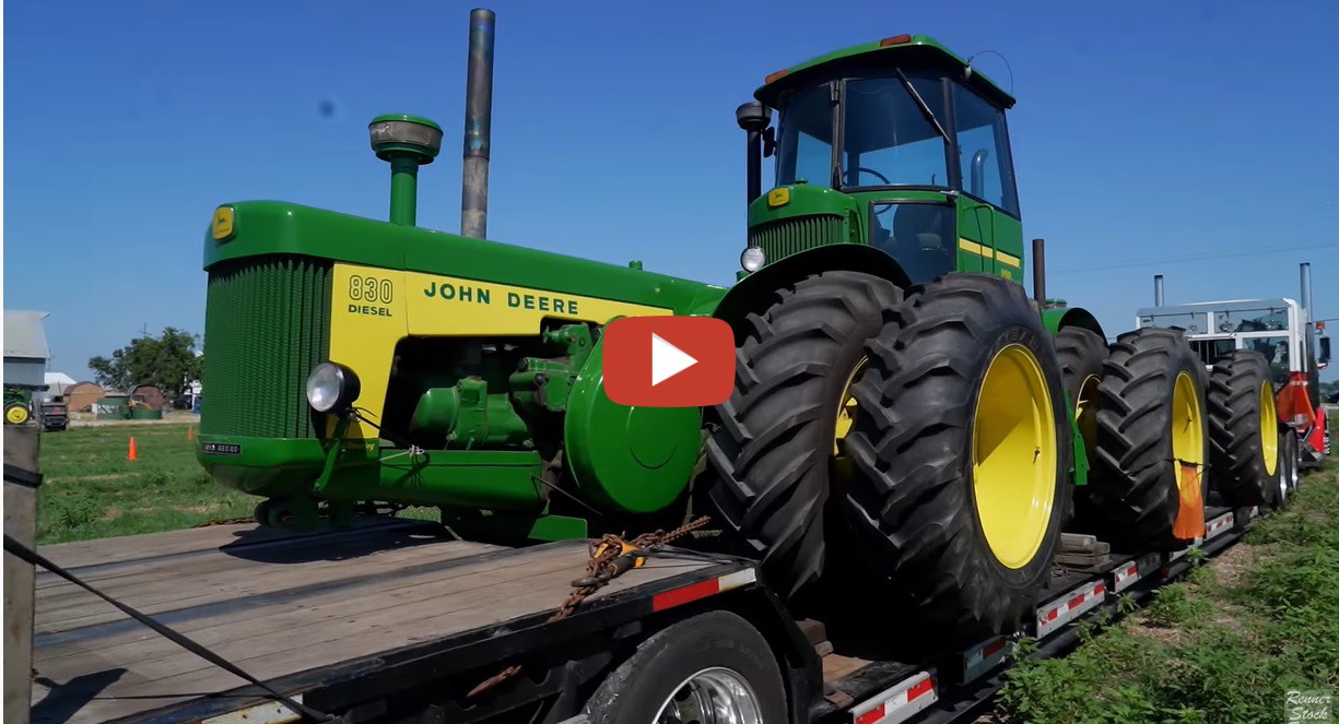 Renner Stock Farms -- The 830 Special Pulling a 12-bottom Plow -- The ...