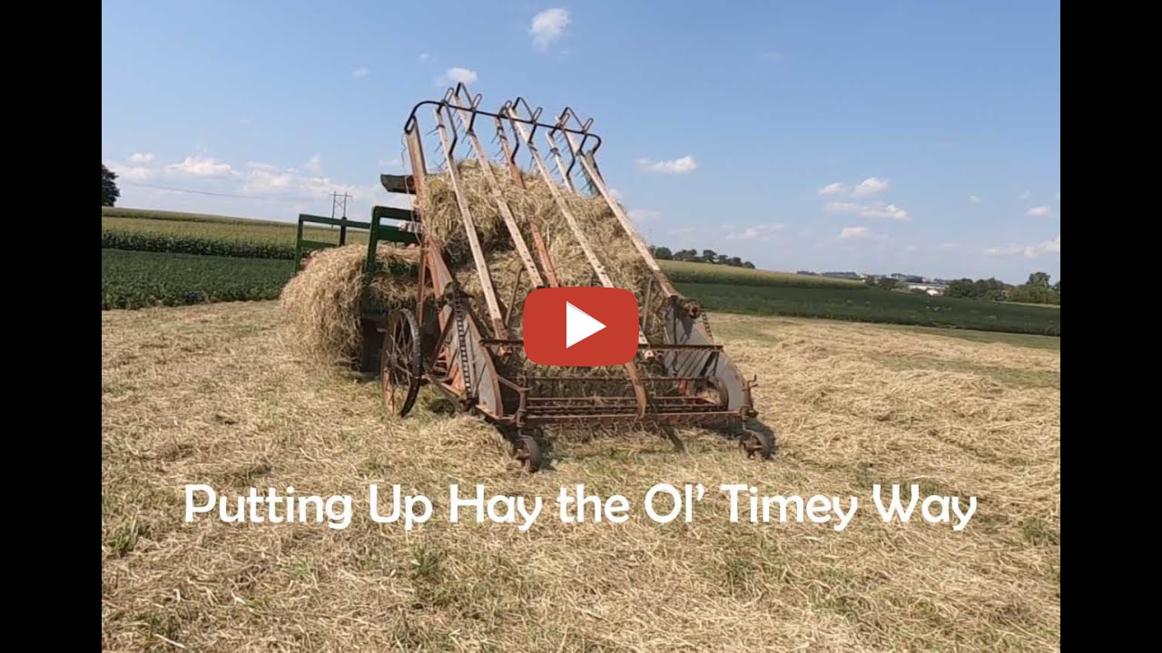 Gathering Hay the Old Fashioned Way...Hay Lift - The advent of the hay ...