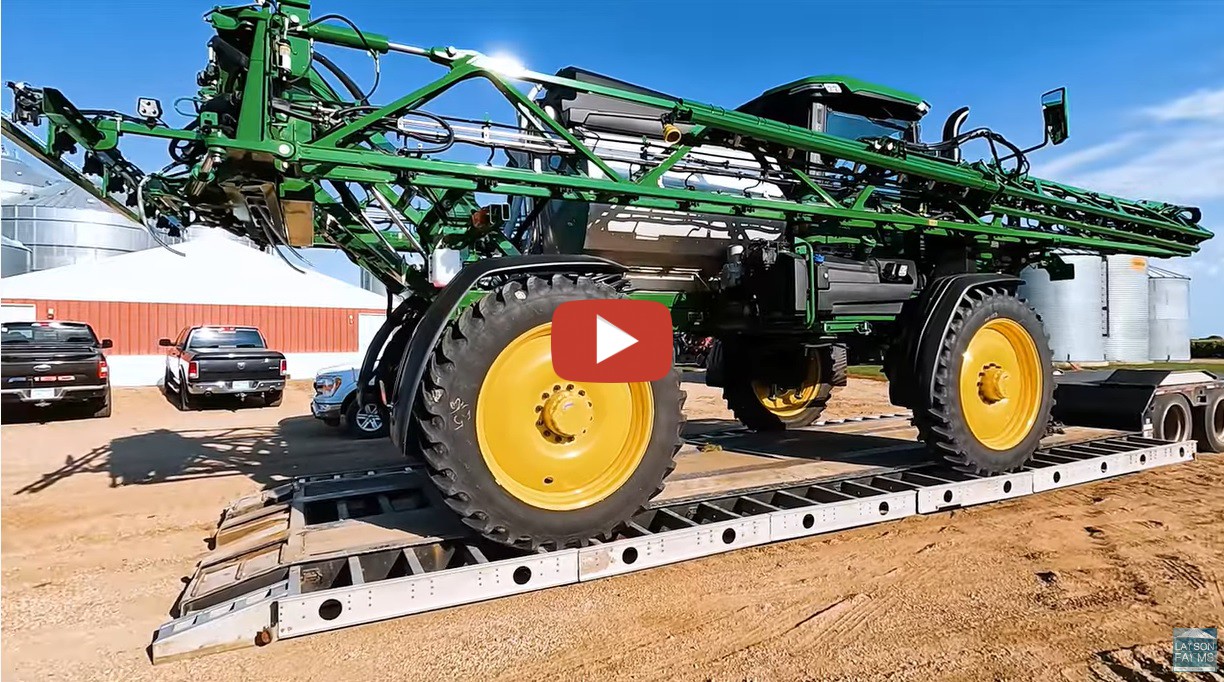 Will We Have More Green Paint On The Farm?? The New John Deere sprayer ...